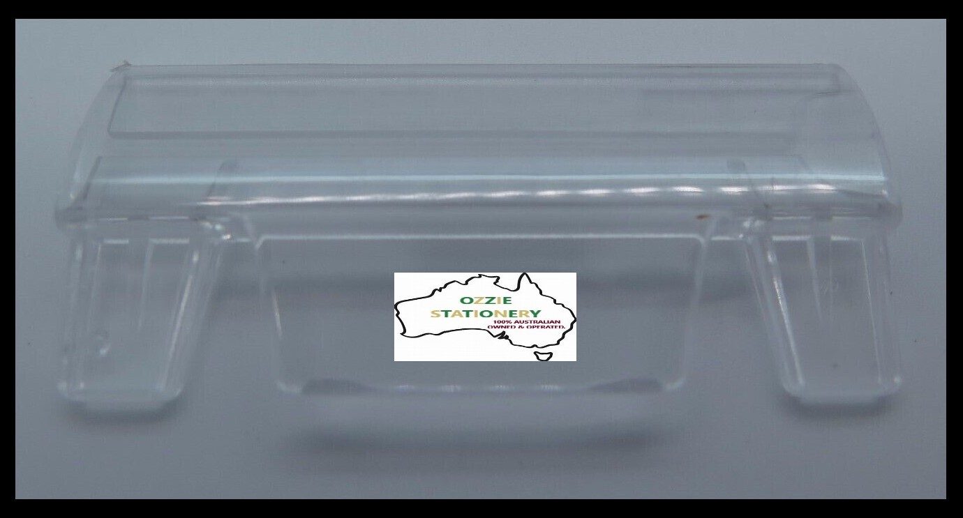 Crystalfile Suspension File Tabs Twinlock Clear Rectangular 50/Pack ...