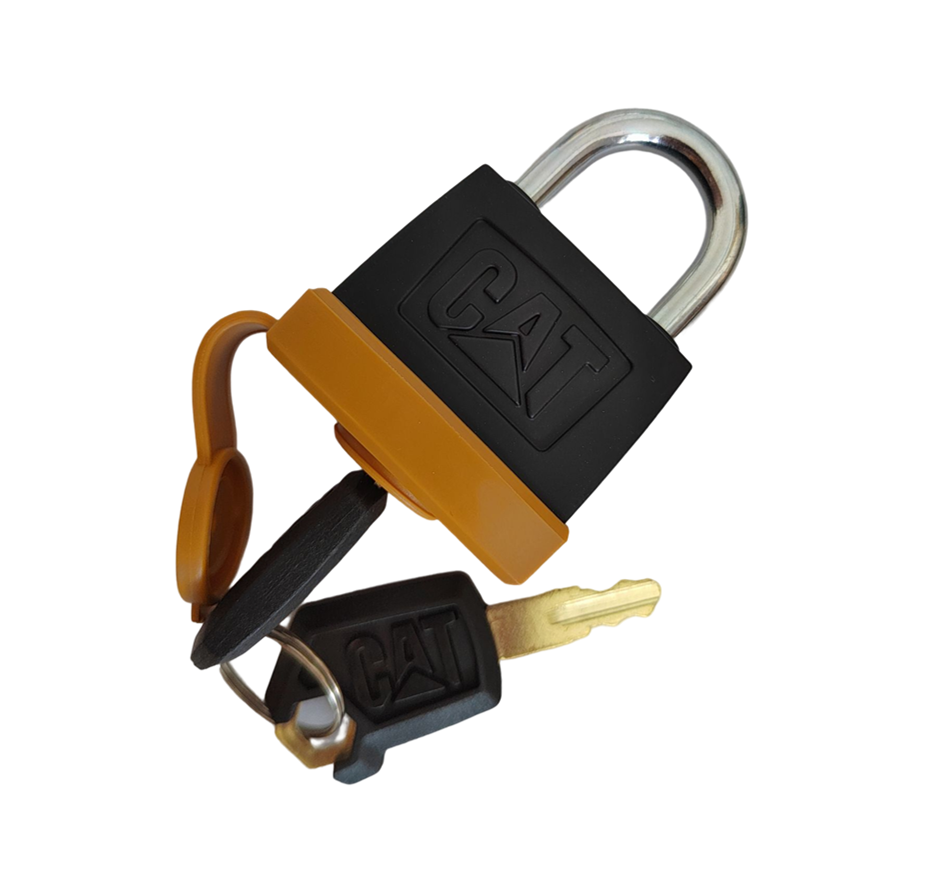 2Set Padlock Pad Lock w/6 New Key For Caterpillar (CAT) 5P8500 246-2641 ...