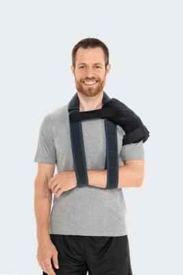 medi Easy Sling ICE Schultergelenkorthese 3 Tragevarianten Bauchgurt ...