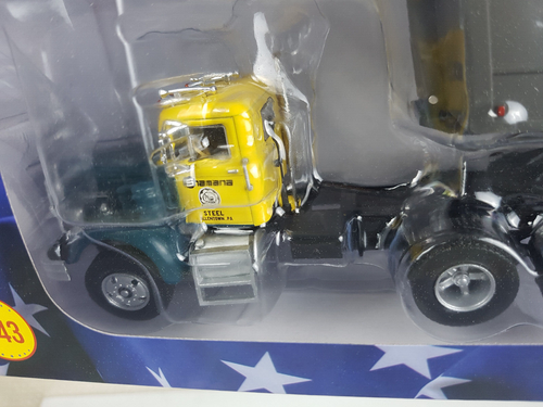 Autocar A64 dump truck 1/43 1971 Shamana Steel Allentown PA | eBay