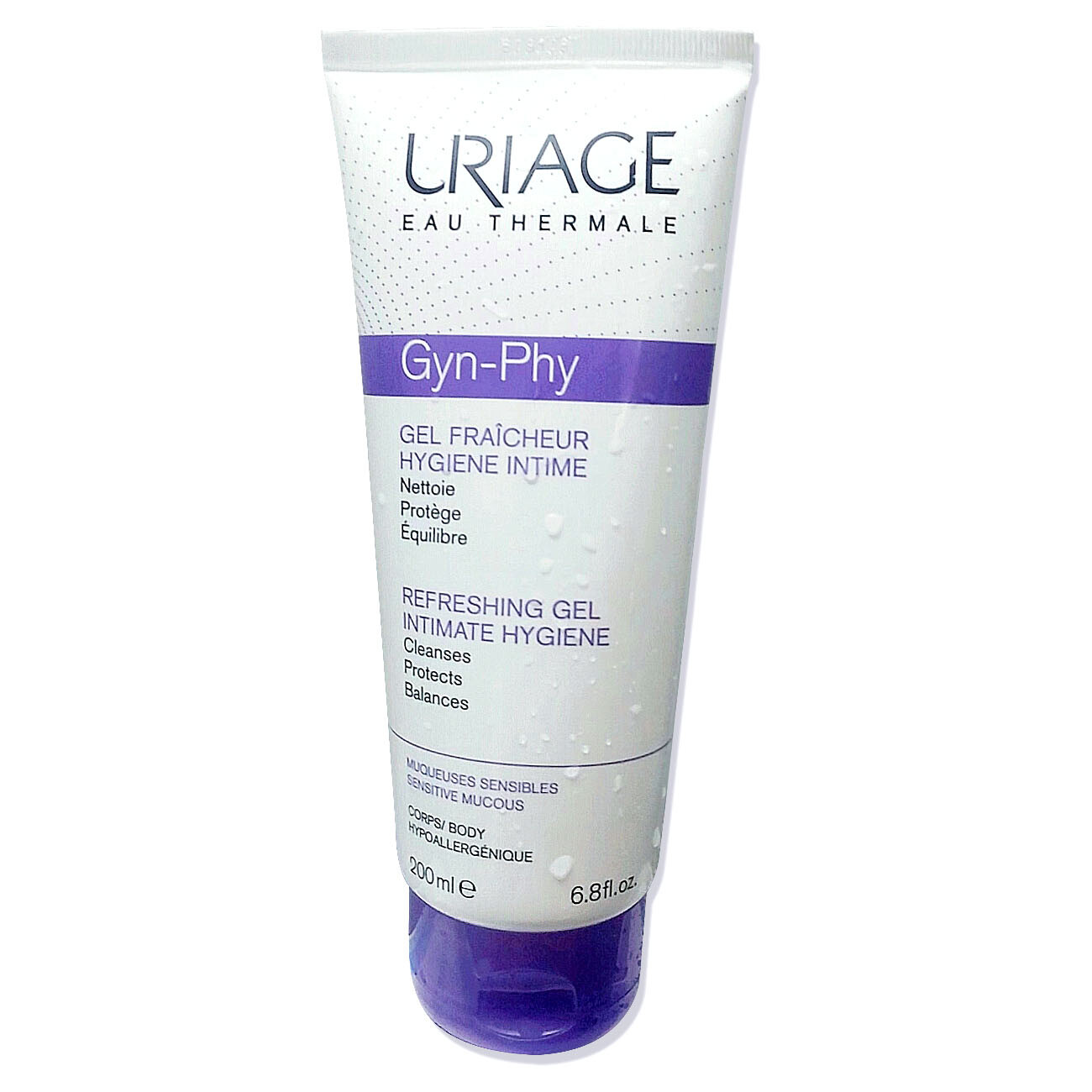 URIAGE Gyn-Phy Refresh Gel 200ml Feminine Cleanser Intimate Hygiene ...