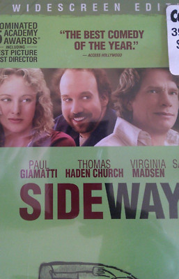 Sideways (WS DVD) BRAND NEW DISC & ARTWORK ONLY: no case/inserts ...