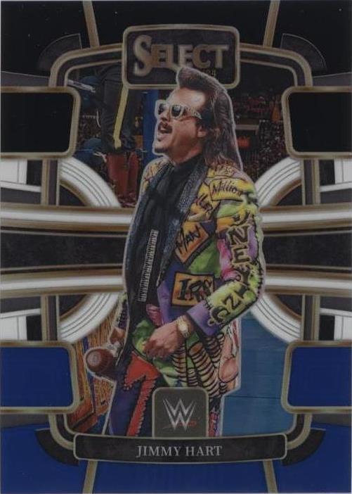 2024 Panini Select WWE - Concourse Jimmy Hart #47 Black & Blue Prizm ...