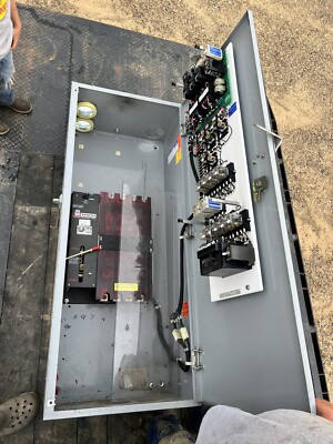 Zenith Controls (Now GE) Automatic Transfer Switch, 480V, 400A, ZTS ...