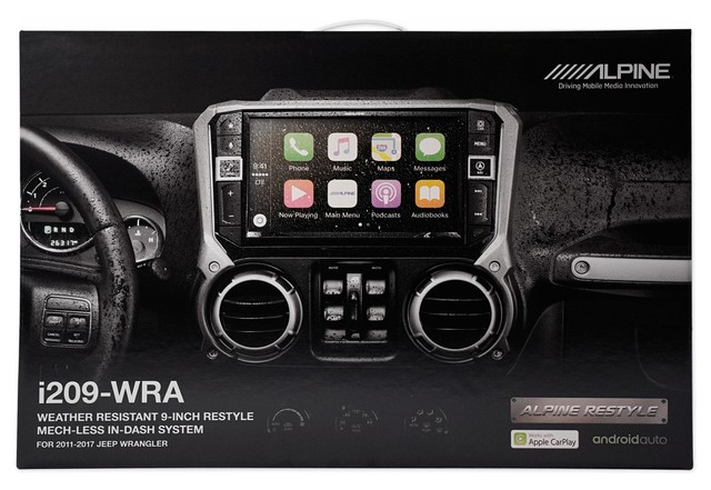 Alpine i209-WRA 9 inch Mech-Less In Dash System for sale online | eBay