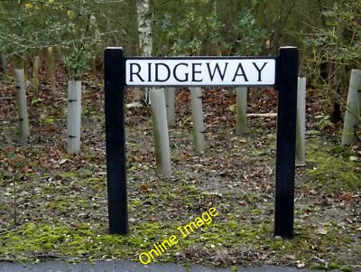 Photo 12x8 Ridgeway sign Papworth Everard On Ridgeway at the junction ...