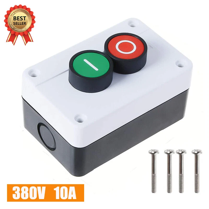 Push Button Station Switch Dengan Kotak Sesaat Ulang Dua, 54% OFF