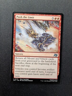 PUSH THE LIMIT #143 MTG Aetherdrift | eBay
