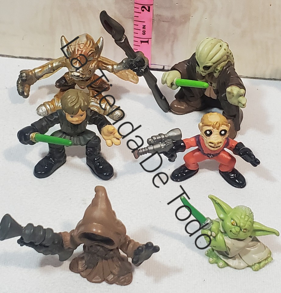 20 MIX LOT OF EARLY AND MID 2000S STAR WARS MINI FIGURES | eBay