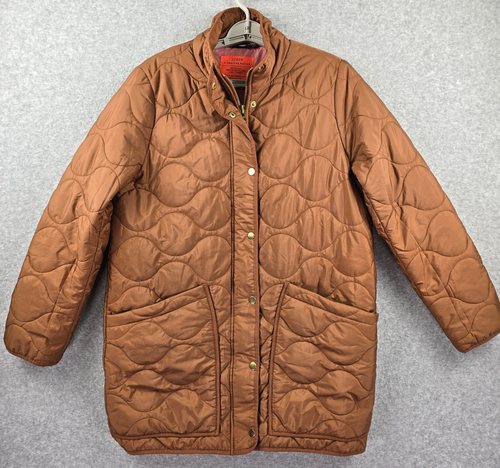 J Crew Signature Puffer Jacket Women's Medium Quilted Lightweight ...