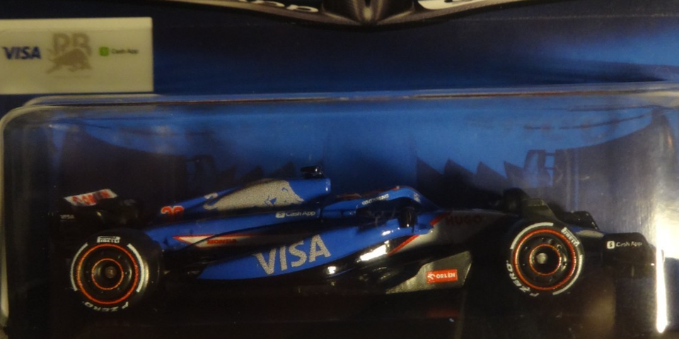 Visa Cash App RB Formula One Team (#30) Hot Wheels Premium 2024 Formula ...