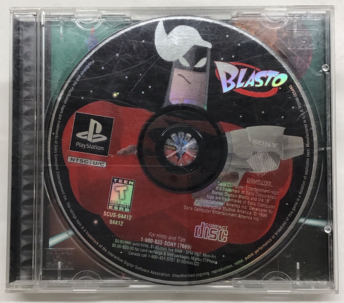 日本代購代標第一品牌【樂淘letao】－Blasto (Sony PlayStation 1, 1998) Black Label ...