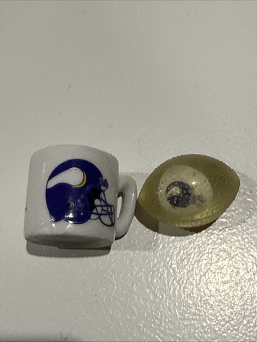 Minnesota Vikings NFL Team Mini Mug Ceramic 2000 & Mini Football | eBay