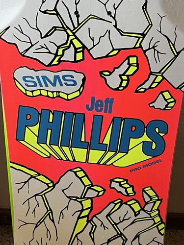 SKATEBOARD Tribute Reproduction Sims Jeff Phillips Deck | eBay