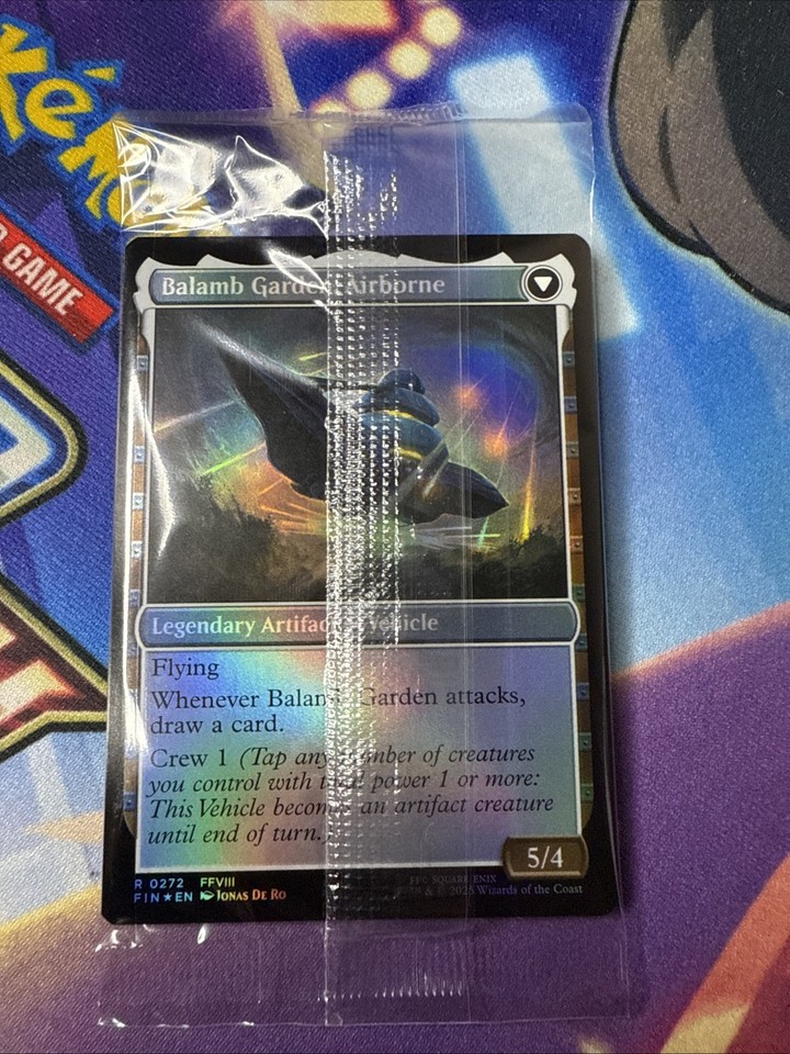 Magic The Gathering Final Fantasy Balamb Garden Gold Stamp Prerelease ...