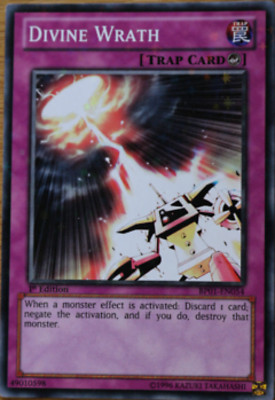 Divine Wrath BP01-EN054 Starfoil Rare Near Mint 1st Edition Card YUGIOh ...