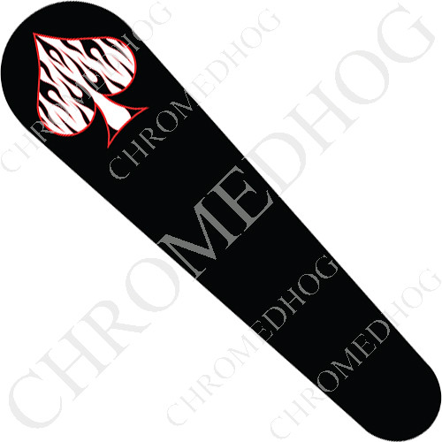 Epoxy Top - Gas Tank Dash Insert for 08-18 Harley Streetglide - Spade ...