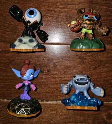Skylanders Giants Mini Sidekicks Figures Lot Orange Base Thumpling ...