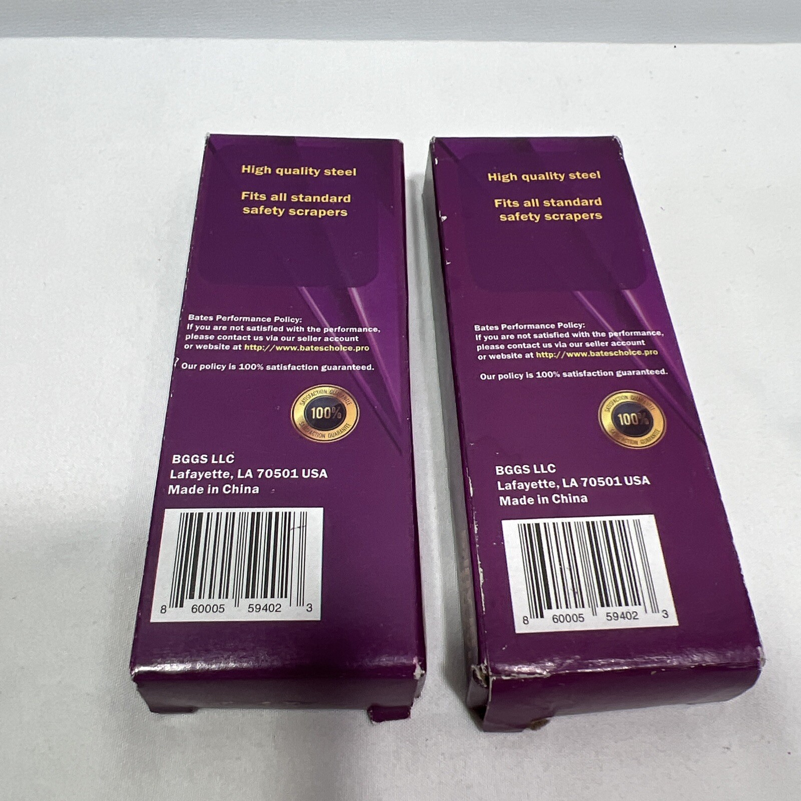 Bates Choice Single Edge Razor Blades, 2 X 50 Pack (100 Blades) ~ NEW ...