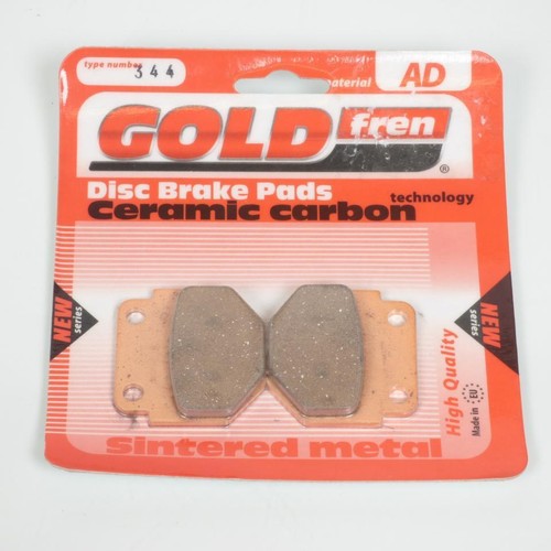 Plaquette de frein Gold Fren pour Moto Hongdou 125 GHD 7 2005 à 2007 ...