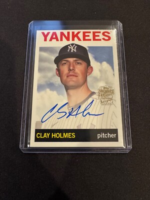2023 Topps Archives Clay Holmes Autograph | eBay