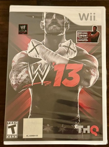 WWE W13 Game Nintendo Wii, 2012 Includes "IRON" Mike Tyson 785138305752 ...