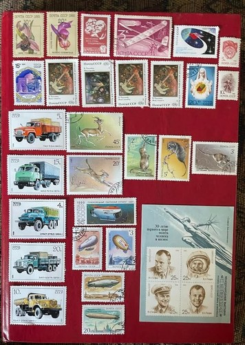 Russian Postage Stamps, CCCP, NWG, Trucks, Ducks, Zeppelin | eBay