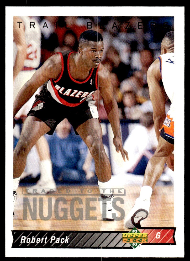 1992-93 Upper Deck Basketball Card Robert Pack Denver Nuggets #143 | eBay