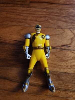 Vintage Bandai Mighty Morphin Power Rangers Head Flip 2001 Yellow Wild ...