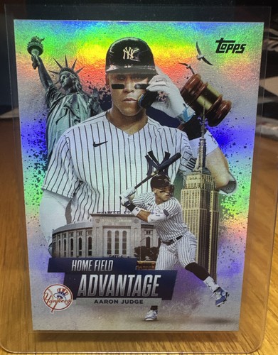 2025 Topps Home Field Advantage #HA1 Aaron Judge SP Case Hit Yankees | eBay