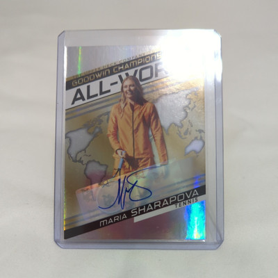 Maria Sharapova Upper Deck Goodwin Championship All-World Autograph | eBay