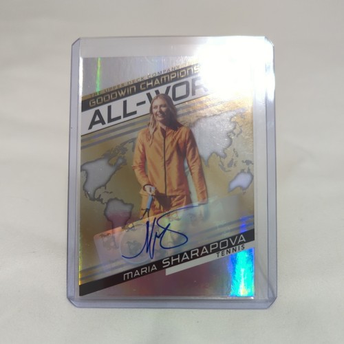 Maria Sharapova Upper Deck Goodwin Championship All-World Autograph | eBay