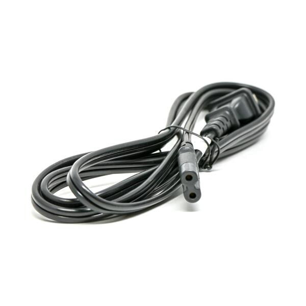 2Pcs YP11+YC13 AC Power Cords 6ft Power Cord 2-pin US plug C7 inlet | eBay