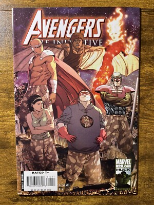 AVENGERS THE INITIATIVE 13 STEVE YU COVER 1ST APP OF BUTTERBALL MARVEL ...
