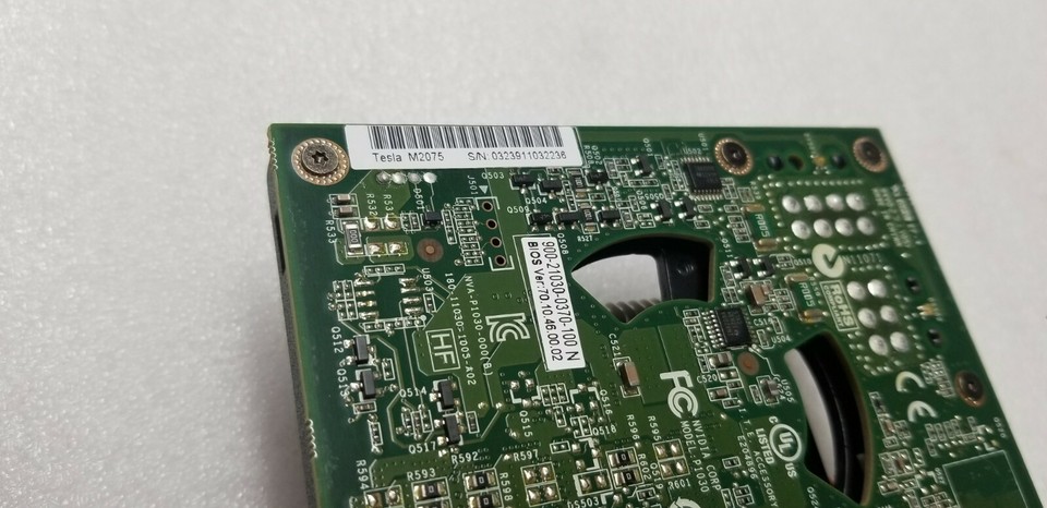 HP NVIDIA Tesla M2075 6GB Graphics Module 659489-001 A0R41A 662878-001 ...