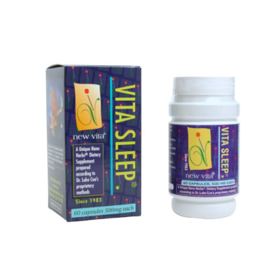 Chinese Herbal Supplements Sleep Support New Vita Vita Sleep USA Made ...