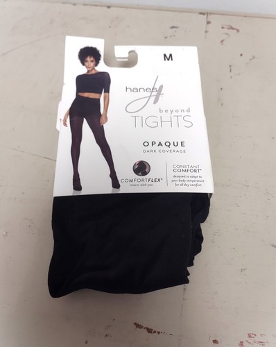 NEW Hanes Beyond Tights Opaque Dark Coverage Comfort Flex Size M | eBay