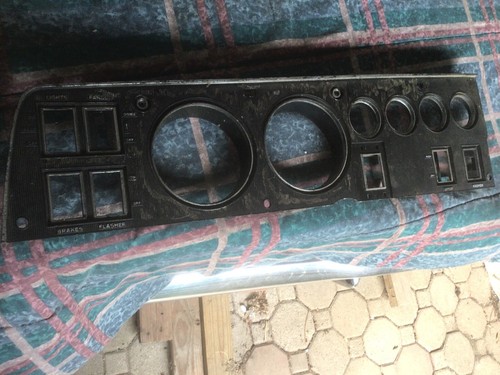 1968 Dodge Charger Plymouth Rallye Dash Gauge Cluster Bezel Mopar | eBay