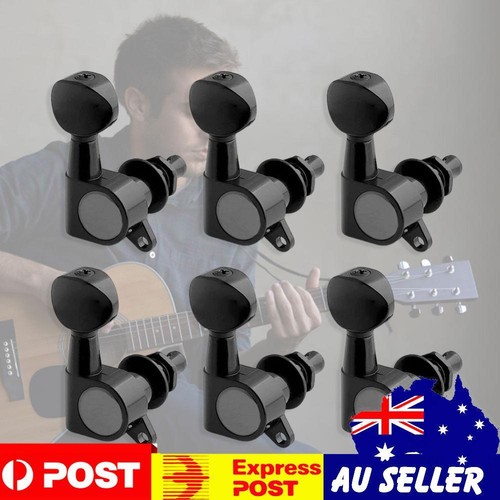 6pcs Guitar Tuner Pegs Replacement Parts Guitar String Tuning Peg (6 ...