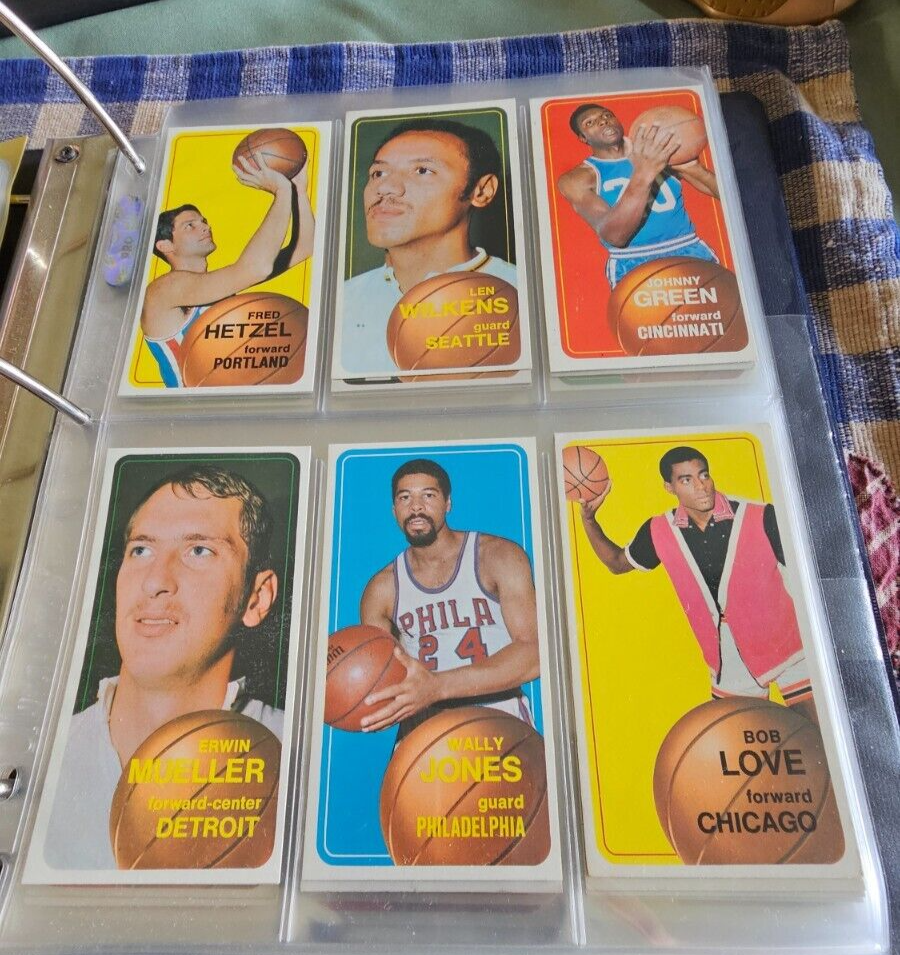 1970-71 TOPPS BASKETBALL COMPLETE SET - 175 CARDS WITH 20 GRADED STARS ...