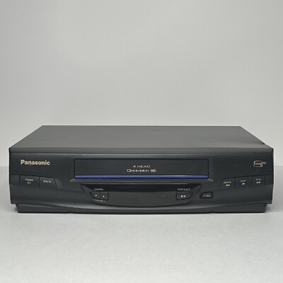 Panasonic VCR PV-V4020 Omnivision Blue Line 4-Head VHS Hi-Fi VCR Plus ...