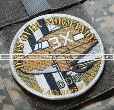 D-DAY C-47⭐That's All Brother's⭐DAKS OVER NORMANDY⭐75th MEMORIAL⭐vêlkrö PATCH | eBay