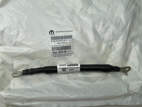MOPAR # 68239600AB - Negative Battery Cable Harness - OEM - NEW | eBay