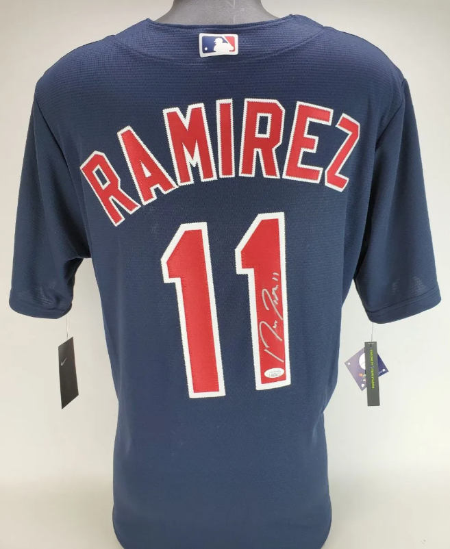 Jose Ramirez Autographed Memorabilia | Signed Photo, Jersey ...
