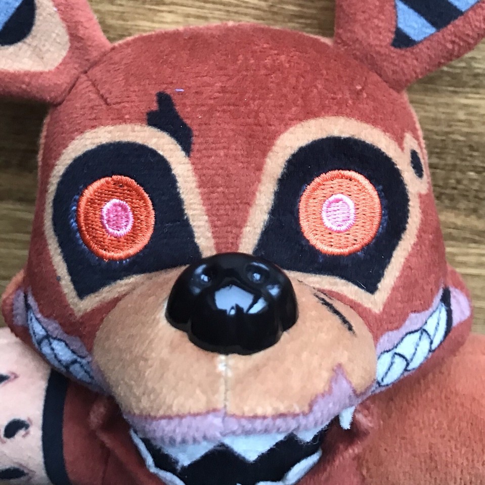 UK FNAF Five Nights At Freddy’s - The Twisted Ones - Foxy Plush Toy ...