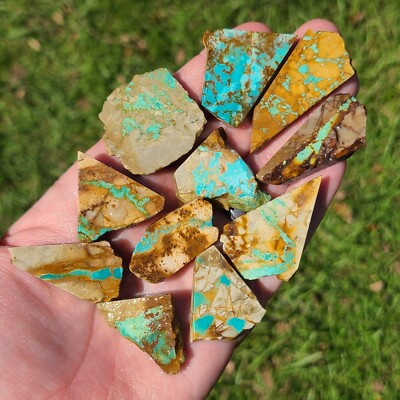 ROYSTON TURQUOISE SLABS ROUGH NEVADA USA 88.8 GRAMS | eBay