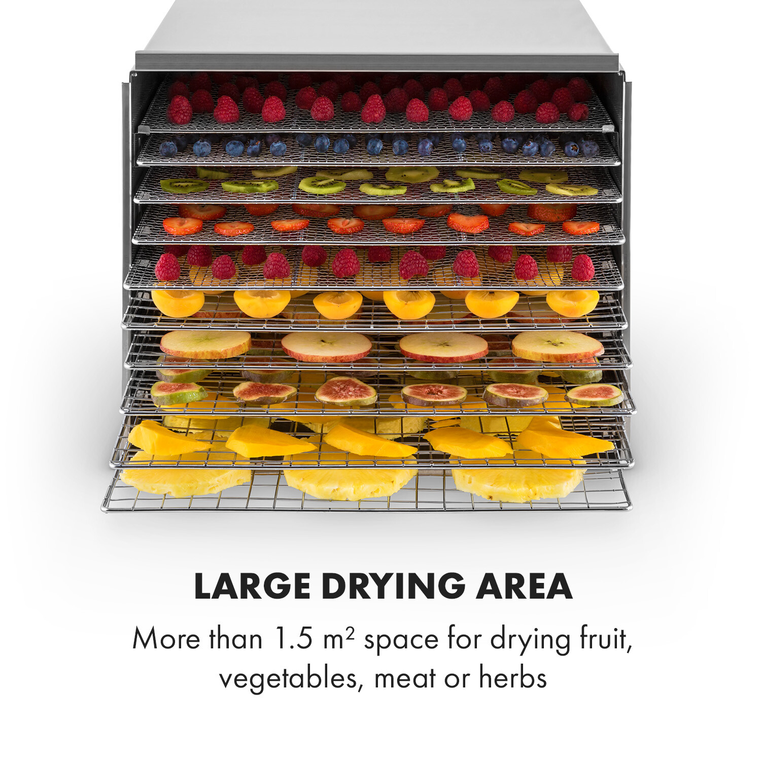 Food dehydrator fruit drying machine preserver jerky maker vegetable ...