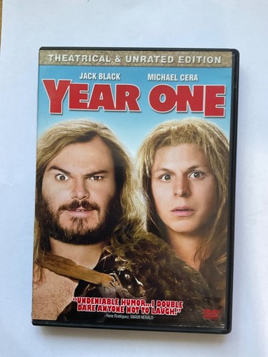 YEAR ONE (Unrated, DVD 2009) Jack Black, Michael Cera Free Shipping Buy ...