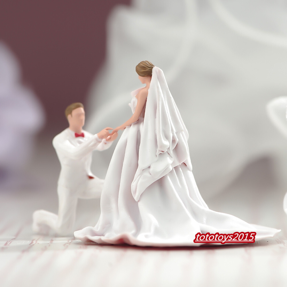 Wedding Groom Miniatures Wedding Cake Topper Bride And Groom Figurines