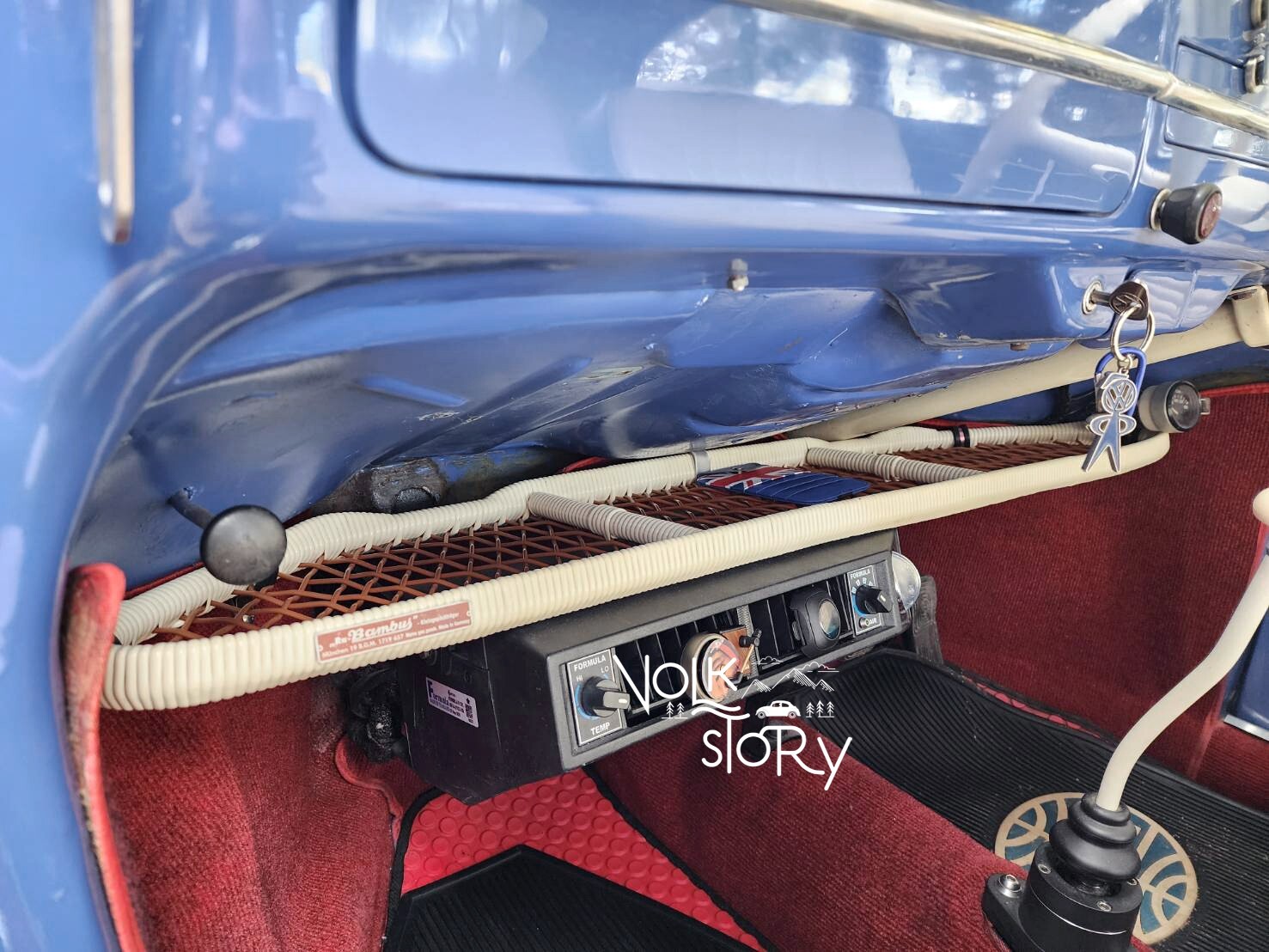 VW Beetle Bug Parcel Tray Bambus Type 1 1950 - 1979 VW | eBay